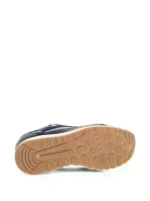 MOORER Hopian Suede-insert Lace-up Sneakers