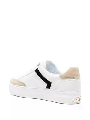 Guess Logo-print Panelled Sneakers