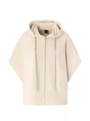 Pinko Short-sleeve Zip-up Hoodie