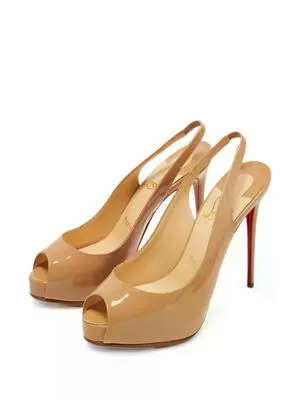 CHRISTIAN LOUBOUTIN Private Number Platform Sandals