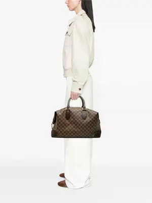 LOUIS VUITTON 2006 Damier Ebene Vaslav Travel Bag
