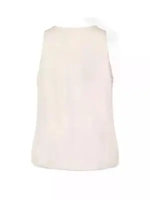 BETTY BARCLAY Layered Satin-finish Blouse - Neutrals