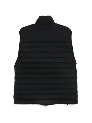 Stone Island Quilted Logo-patch Gilet - Blue