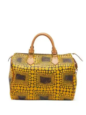 LOUIS VUITTON X Yayoi Kusama Speedy 30 Tote Bag - Yellow