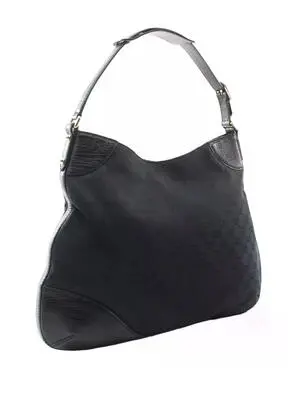 Gucci 2000-2015 Gg Canvas Horsebit Web Shoulder Bag