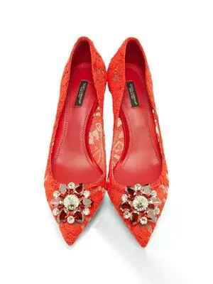 Dolce & Gabbana Bellucci Lace Pumps