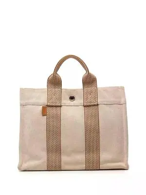 Hermès Canvas Fourre Tout Pm Tote Bag