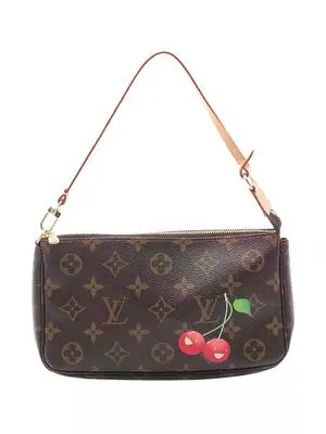 LOUIS VUITTON Monogram Cherry Pochette Accessoires Shoulder Bag