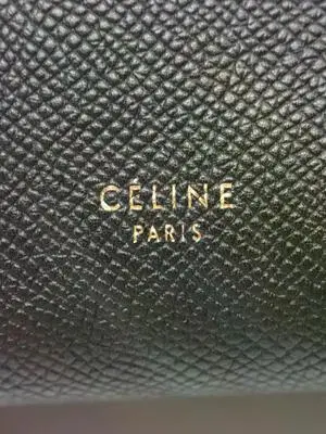 Celine 2010-2026 Micro Grained Calfskin Belt Bag Satchel