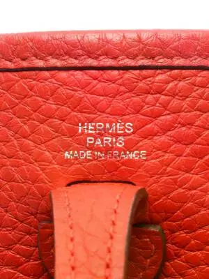 Hermès Clemence Evelyne Tpm Bag - Red