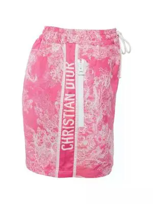 Dior Toile De Jouy Reverse Jacquard Mini Skirt