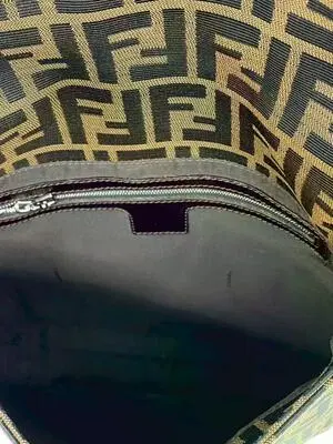 Fendi 2010-2026 Zucca Canvas Shoulder Bag