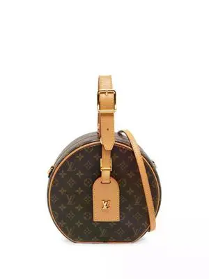LOUIS VUITTON Monogram Petite Boîte Chapeau Mini Tote Bag