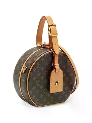 LOUIS VUITTON Monogram Petite Boîte Chapeau Mini Tote Bag