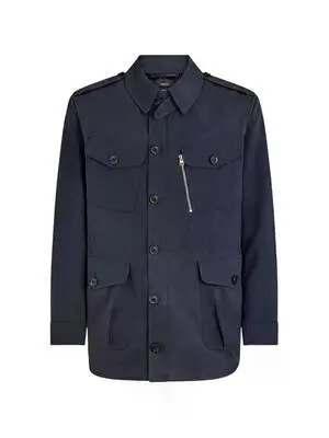 TOM FORD Epaulette Detail Multi-pocket Jacket