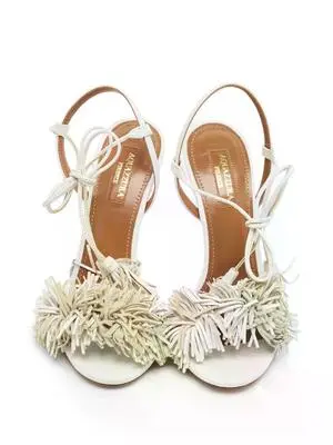 AQUAZZURA Wild Thing Fringed Sandals