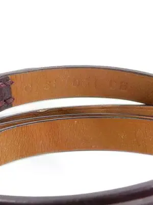 Hermès Double Tour Leather Bracelet