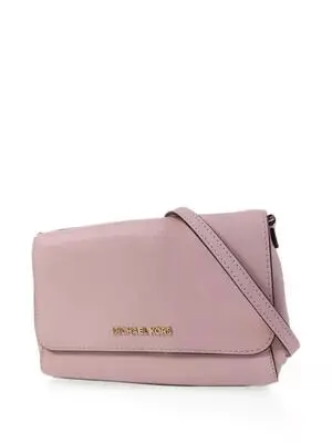 Michael Kors Logo-plaque Leather Shoulder Bag