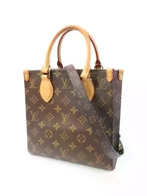 LOUIS VUITTON Sac Plat Bb Monogram Tote Bag