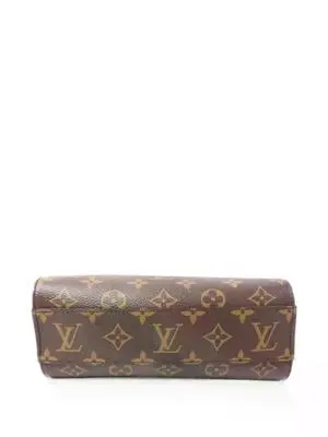 LOUIS VUITTON Sac Plat Bb Monogram Tote Bag - Brown