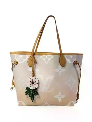 LOUIS VUITTON Mm Monogram Giant Neverfull Tote Bag - Neutrals