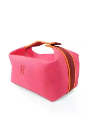 Hermès Gm Bride A Brac Embroidered-logo Tote Bag
