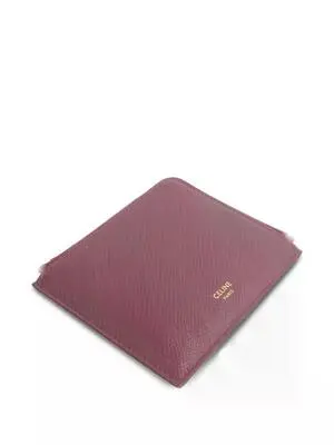 Celine Logo-print Zipped Wallet