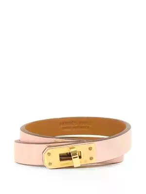 Hermès Mini Kelly Double Tour Bracelet - Gold