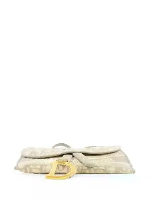 Dior Saddle Oblique Cross Body Bag - Neutrals