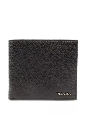 Prada Leather Wallet - Black