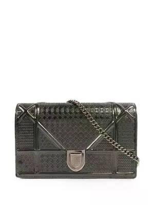 Dior Diorama Chain-strap Shoulder Bag - Silver
