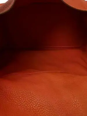 Hermès Lindy 30 Two-way Calfskin Tote Bag - Orange