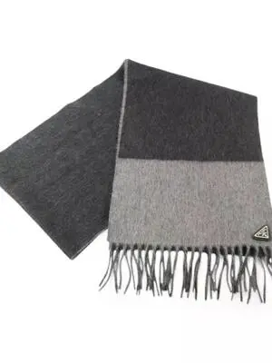 Prada Logo-patch Scarf