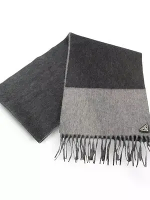 Prada Logo-patch Scarf