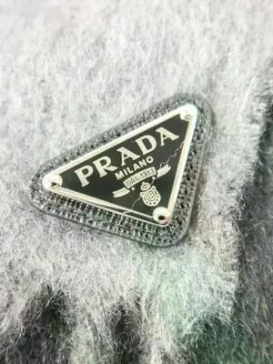 Prada Logo-patch Scarf