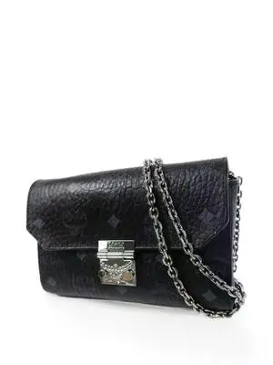 Mcm Millie Visetos Shoulder Bag