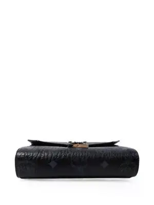 Mcm Millie Visetos Shoulder Bag