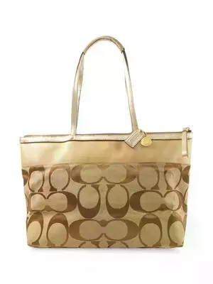 COACH VINTAGE Logo-detail Tote Bag