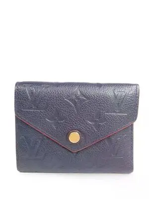 LOUIS VUITTON Victorine Wallet - Blue