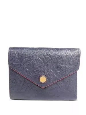 LOUIS VUITTON Victorine Wallet - Blue