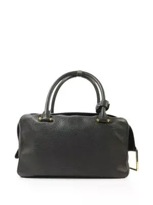 Delvaux Mm Cool Box Leather Tote Bag