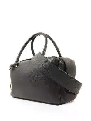 Delvaux Mm Cool Box Leather Tote Bag