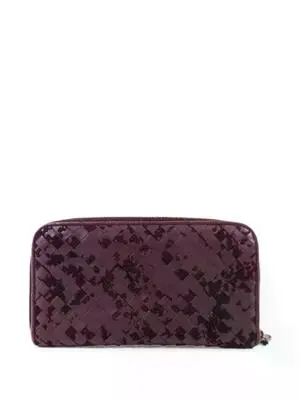 Bottega Veneta Intrecciato Zip-around Wallet