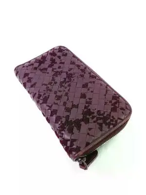 Bottega Veneta Intrecciato Zip-around Wallet