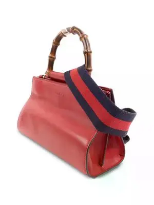 Gucci Nymphaea Bamboo Top Handle Bag