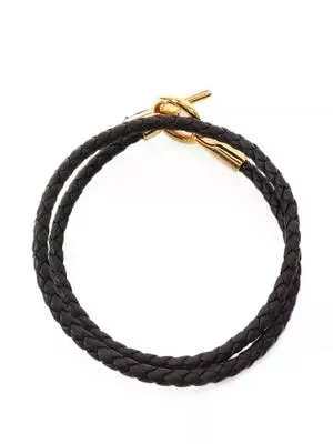 Hermès Glenan Double Tour Calfskin Bracelet