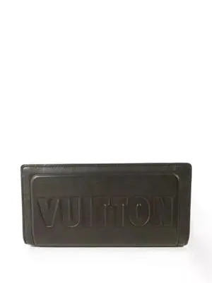 LOUIS VUITTON Portefeuille Brazza Long Wallet - Black