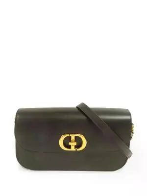 Dior 30 Montaigne Avenue Calfskin Shoulder Bag - Black