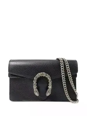 Gucci Dionysus Chain-strap Shoulder Bag - Black