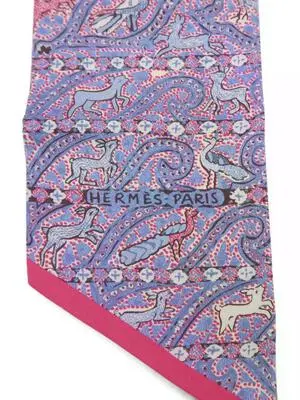 Hermès Maxi Twilly Printed Scarf